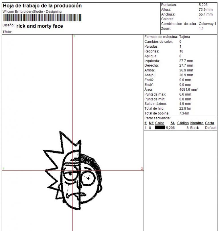 Rick and Morty HALF FACE – Tutoriales Adrian