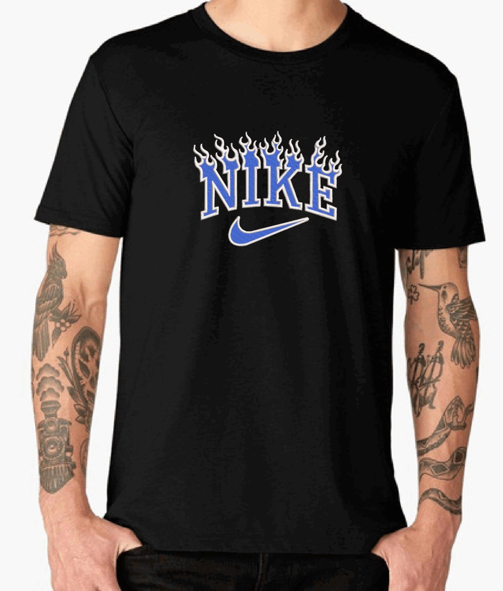 Nike en Llamas – Tutoriales Adrian